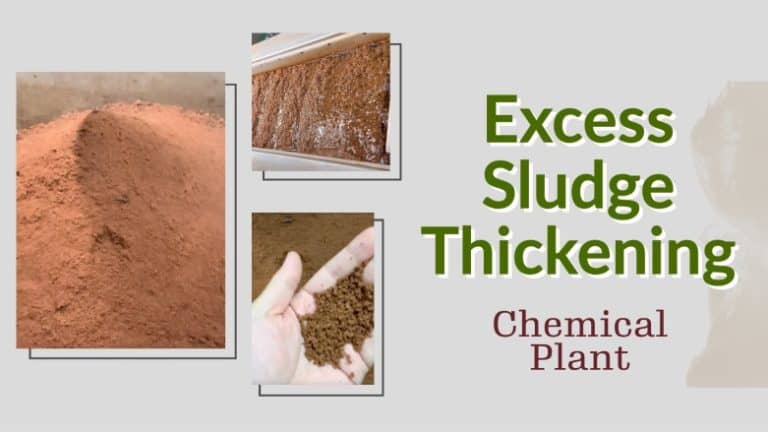 Excess Sludge Thickening at Chemical Plant ｜Kendensha Co. Ltd.